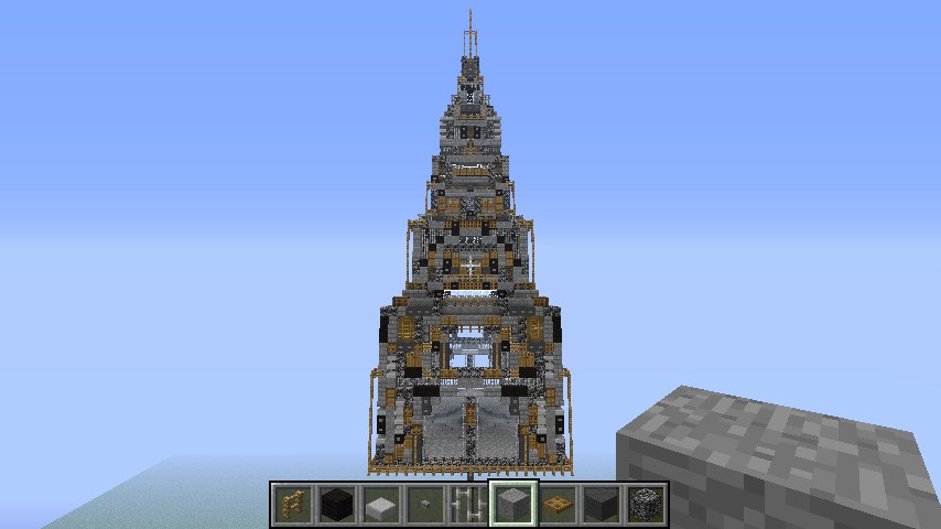 Top-down spawn Minecraft Map