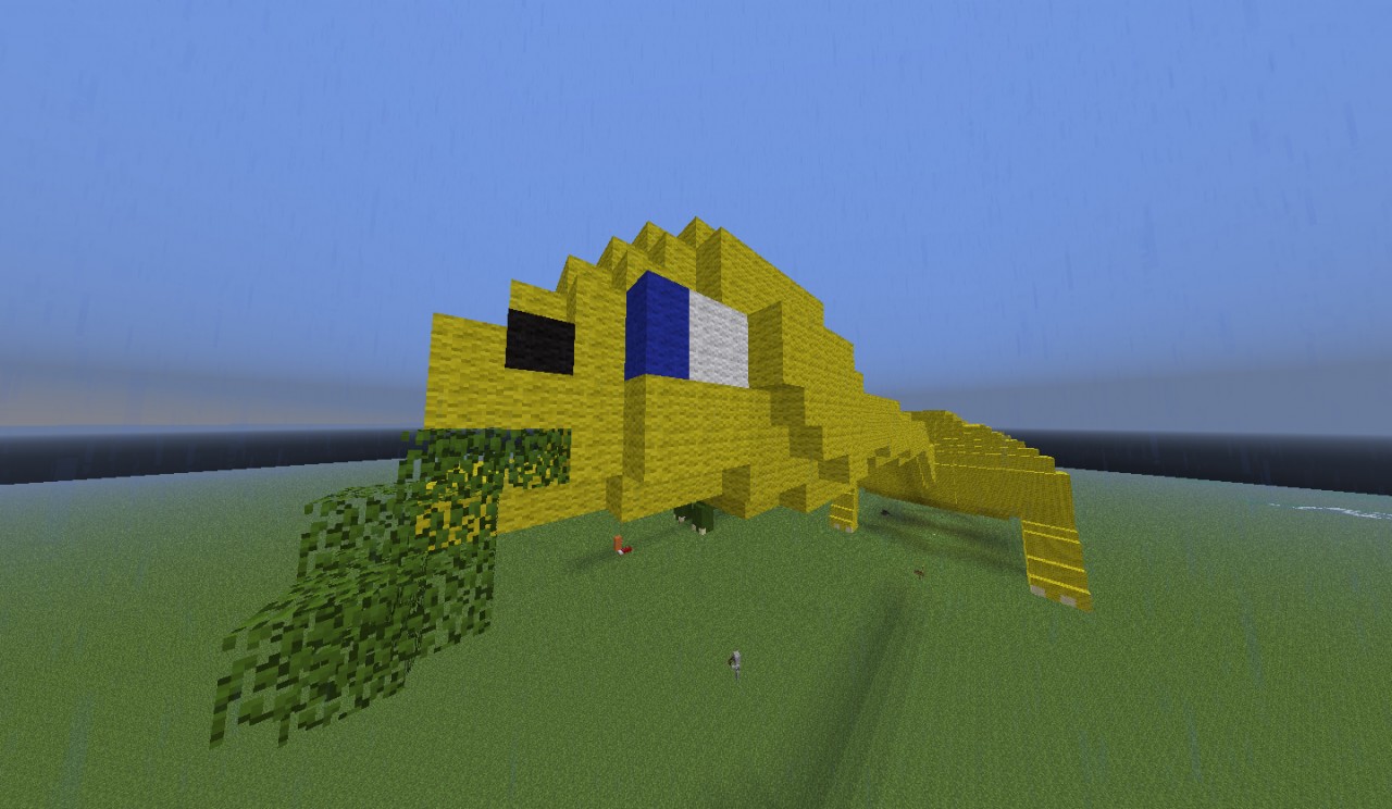 Life size amphicoelias Minecraft Map