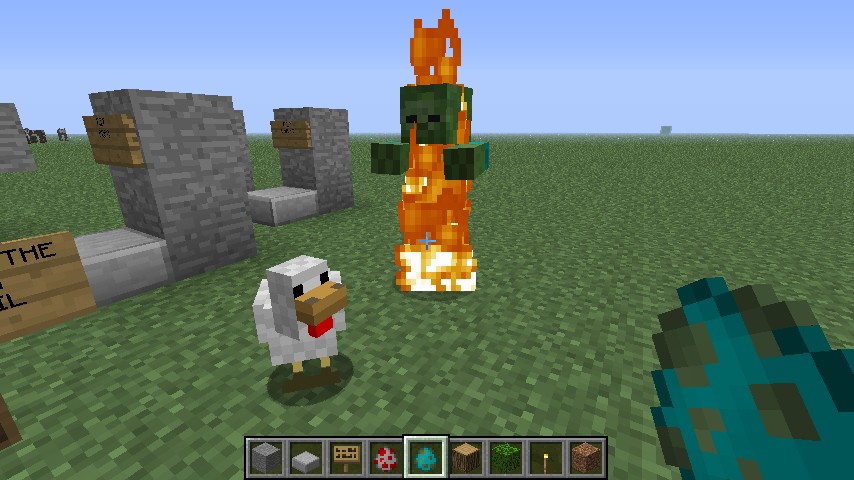chicken memorial Minecraft Map