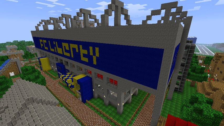 Liberty City /// FC Liberty Stadium Minecraft Map