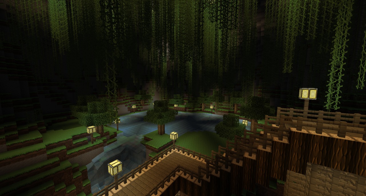 Overgrown Cavern Minecraft Map