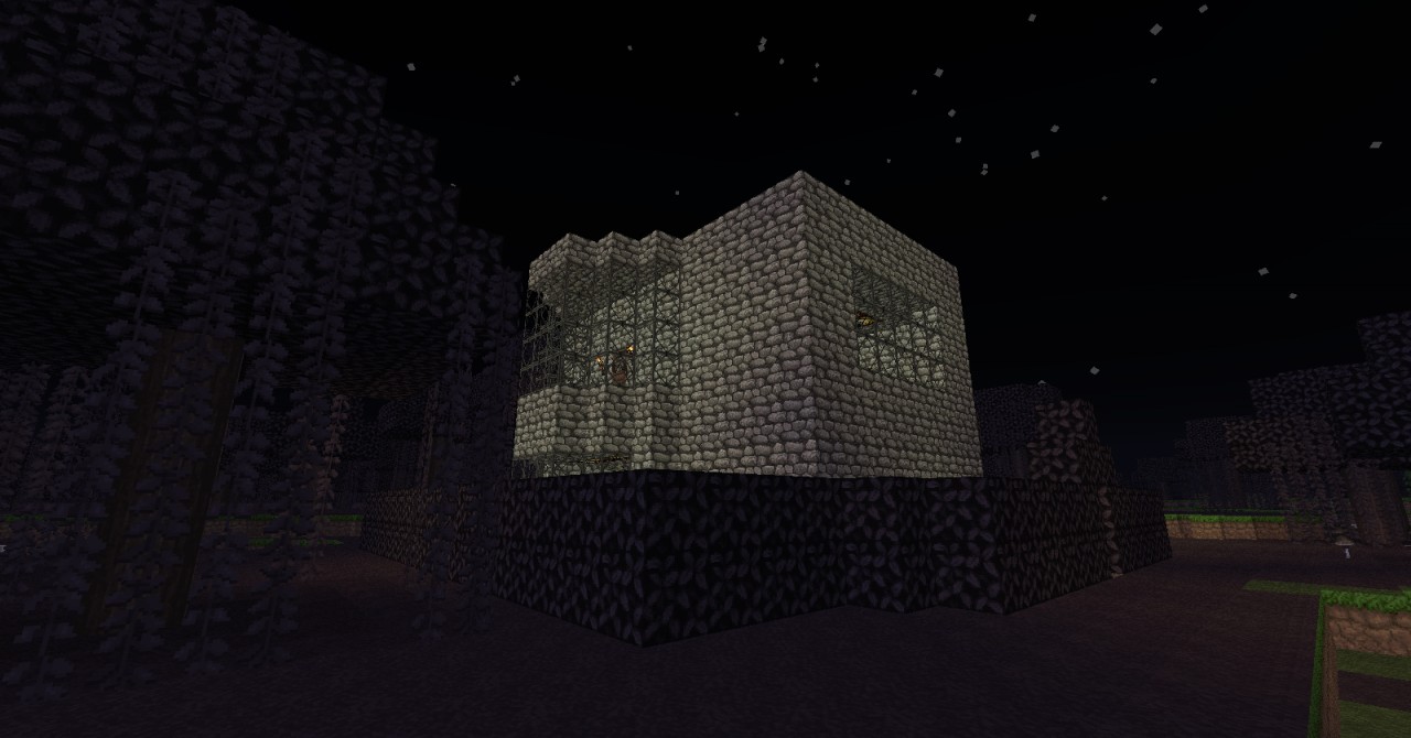 Private house and watch tower Minecraft Map