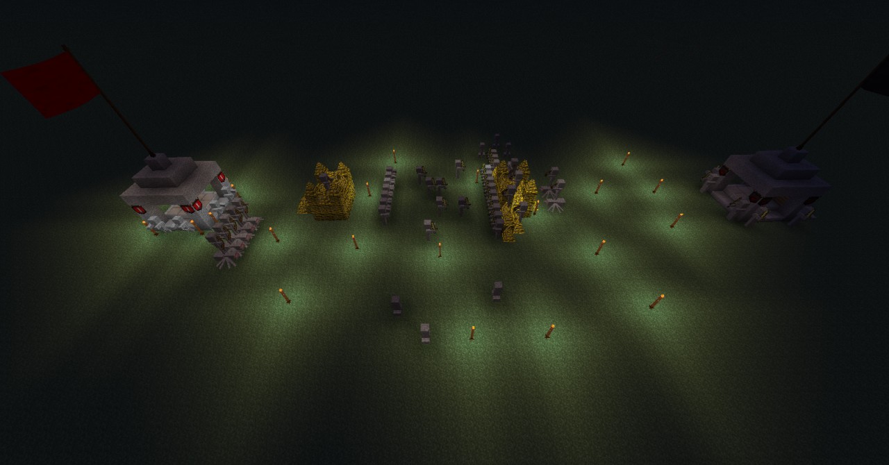 Cool BattleScene Minecraft Map