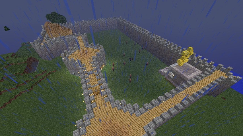 Castle WIP Minecraft Map