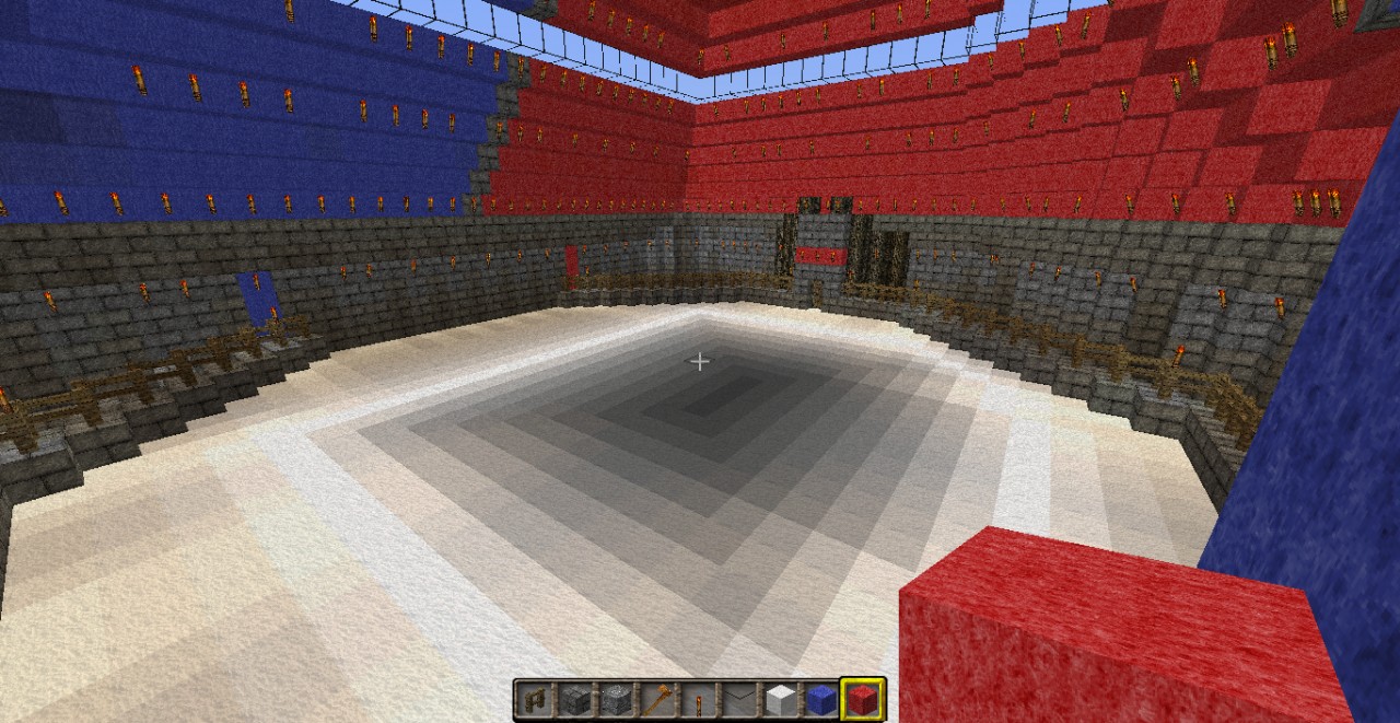 Spleef Arena Minecraft Map