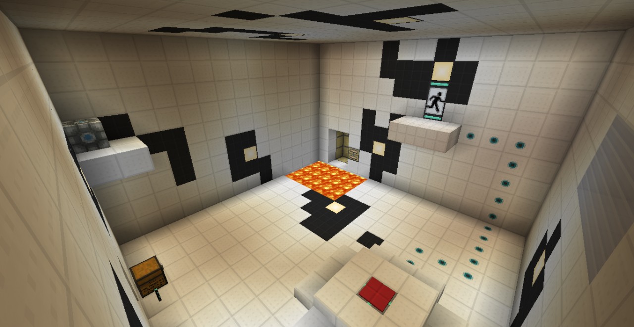 Minecraft Portal Gun and Portal Gels Map Fun Making Minecraft Map