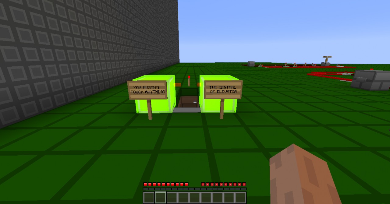 [finished+download] redpower 2+wirlees redstone+elevator mod = button path Minecraft Map