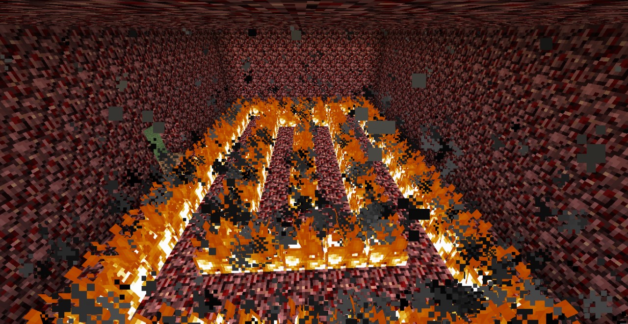 The Temple Of Fire Minecraft Map