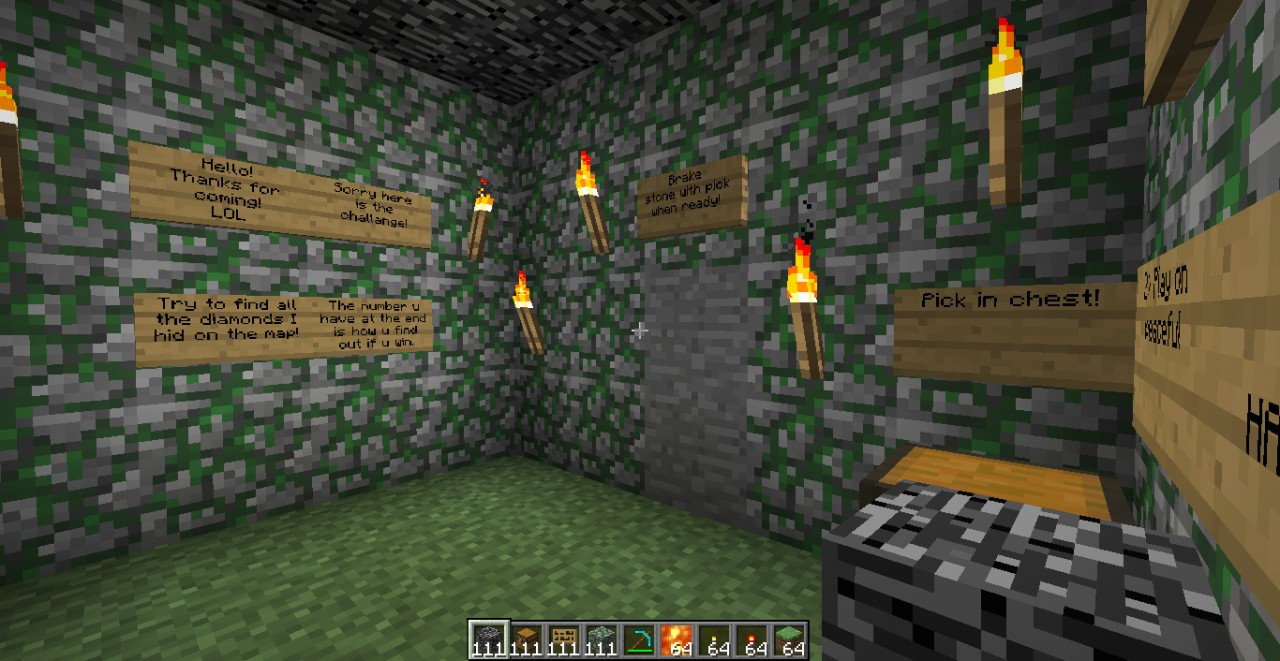 Challenge Minecraft Map