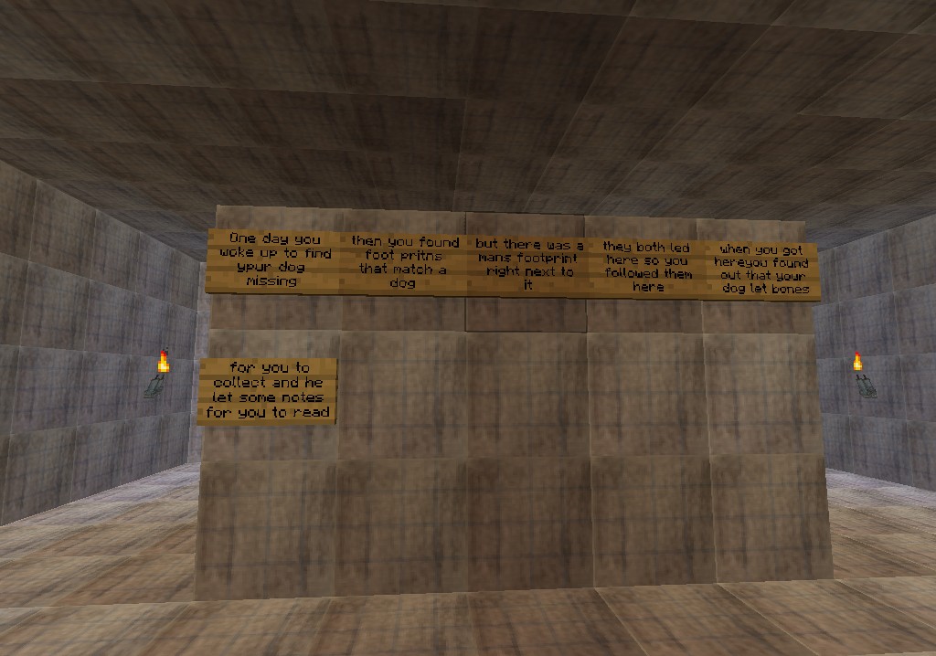 The Missing Dog Minecraft Map