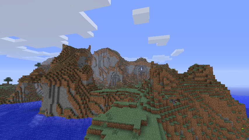 Custom Terrain: Le Beauty Minecraft Map