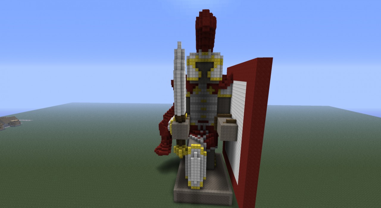 Roman Soldier Statue Minecraft Map