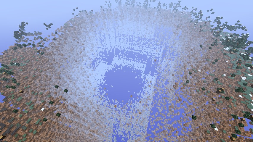 massive explosion Minecraft Map
