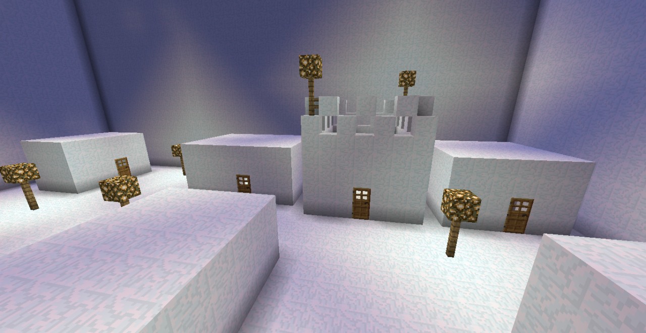 Snow Village Minecraft Map
