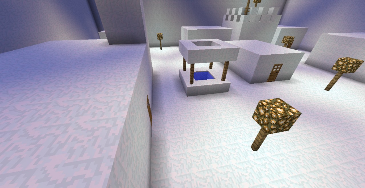 Snow Village Minecraft Map