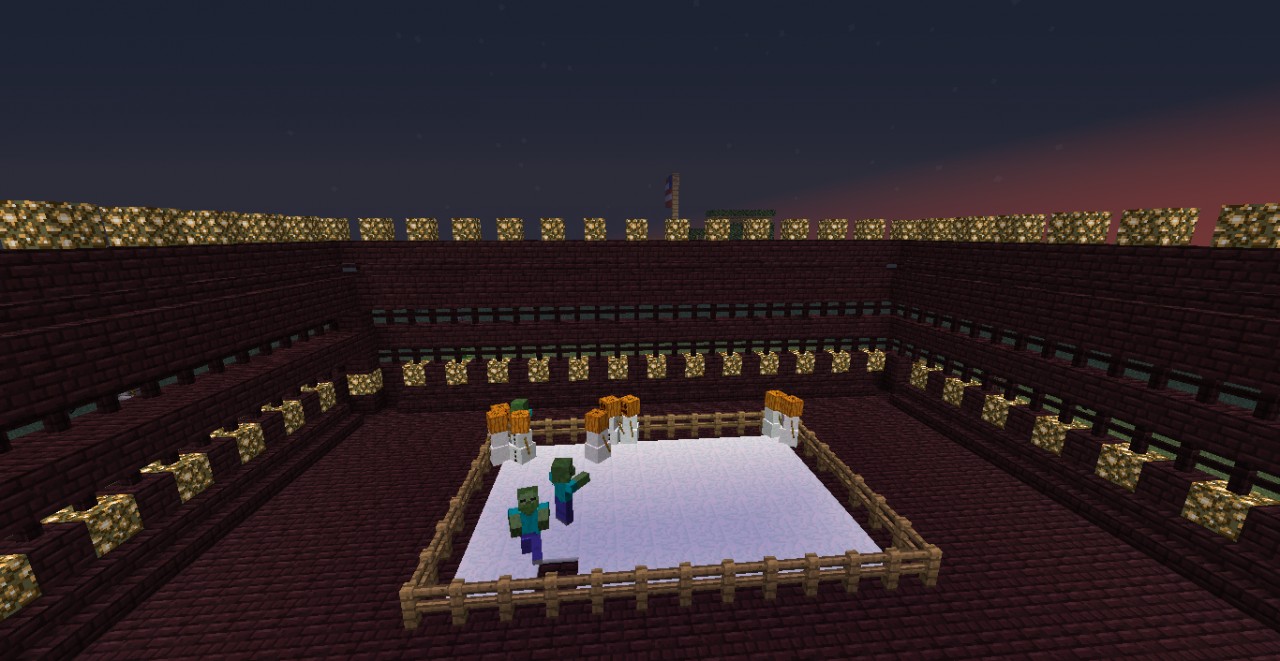 Fighting Arena Minecraft Map