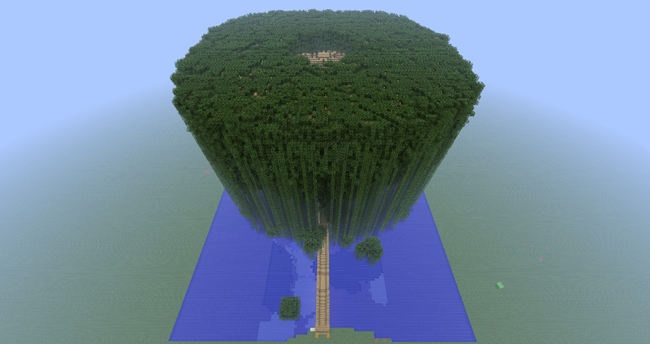 Large World Tree Minecraft Map