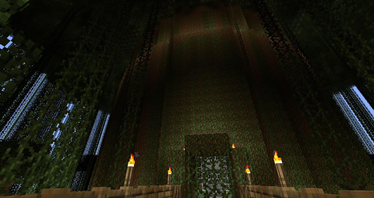 Large World Tree Minecraft Map