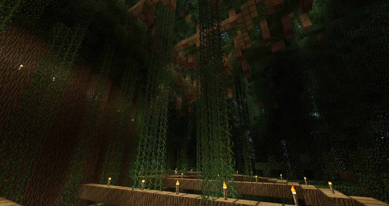 Large World Tree Minecraft Map