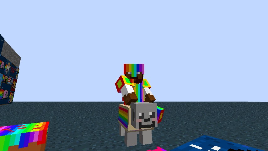 Nyan Craft 1.2.5 Minecraft Texture Pack