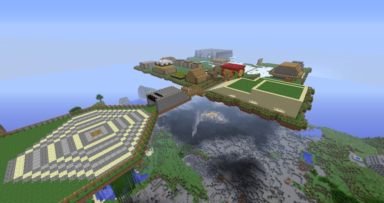 skyloft (zelda skyward sword) Minecraft Map
