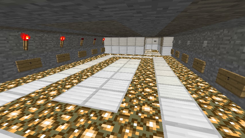 6-digit coded doors Minecraft Map