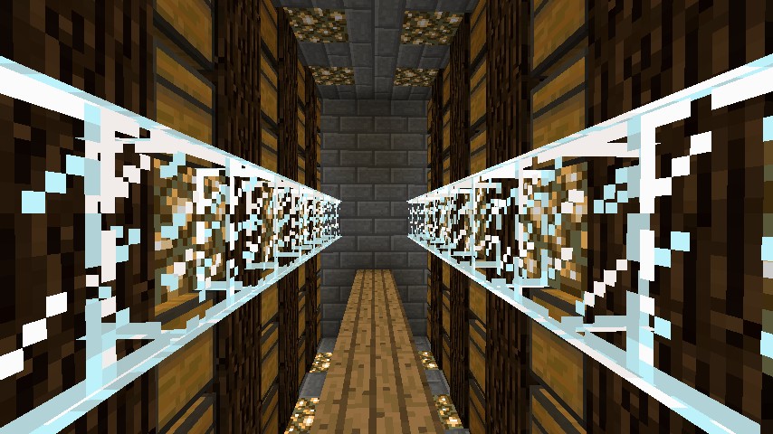 [1.3 Ready]Compact storage room Minecraft Map