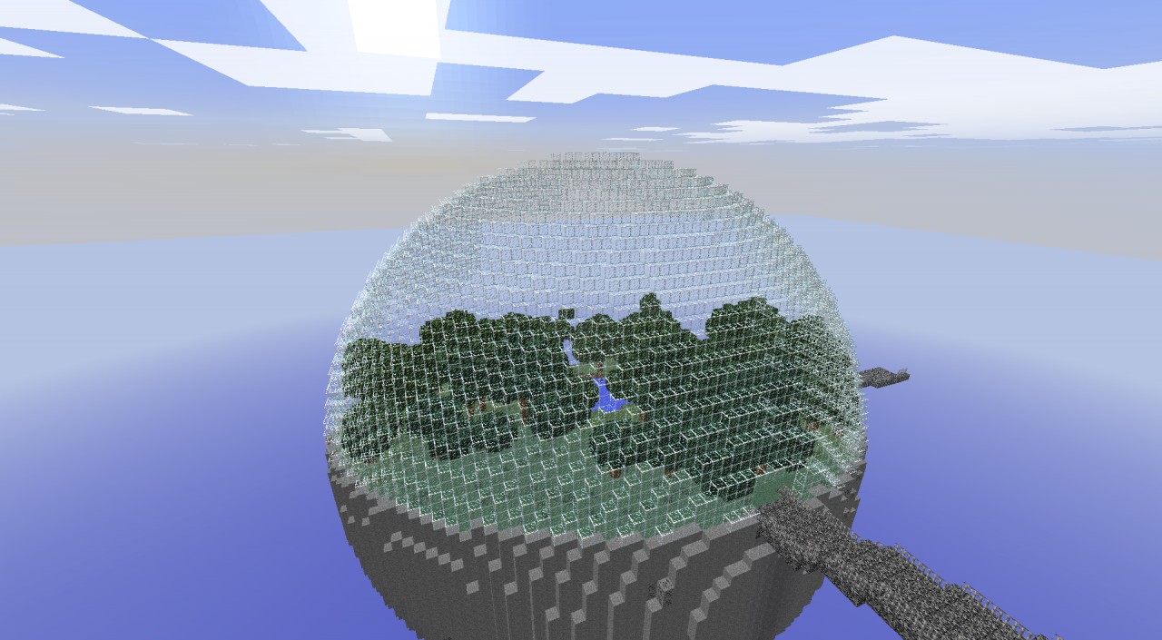 Hardcore world survival Minecraft Map