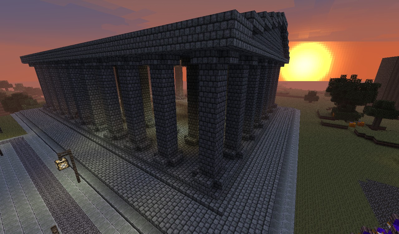 Greek Temple Minecraft Map