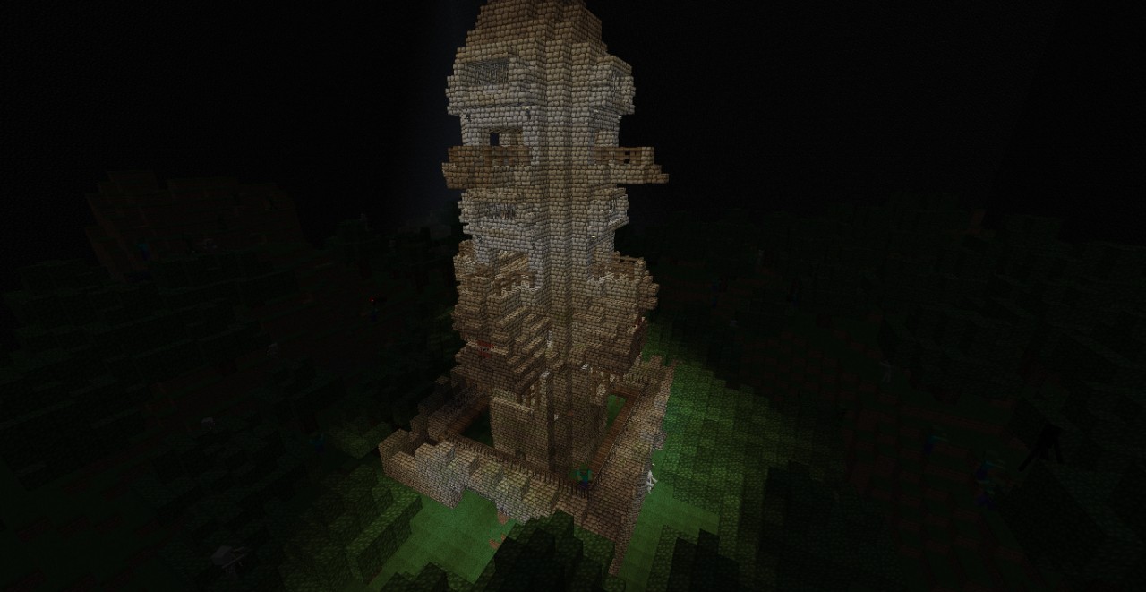 Castle Forest Defense Minigame Minecraft Map