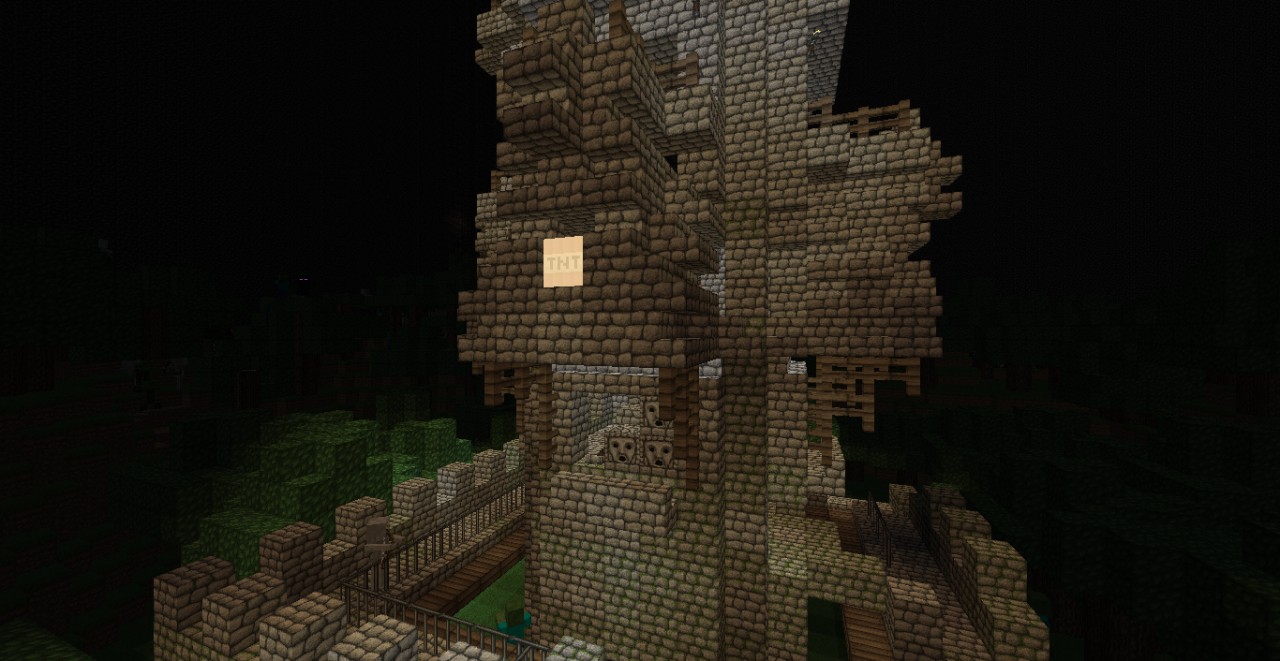 Castle Forest Defense Minigame Minecraft Map