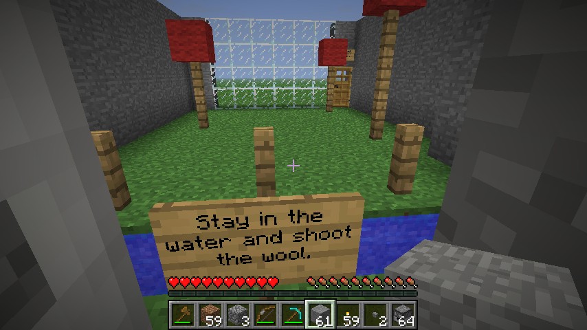 Minecraft archery training Minecraft Map