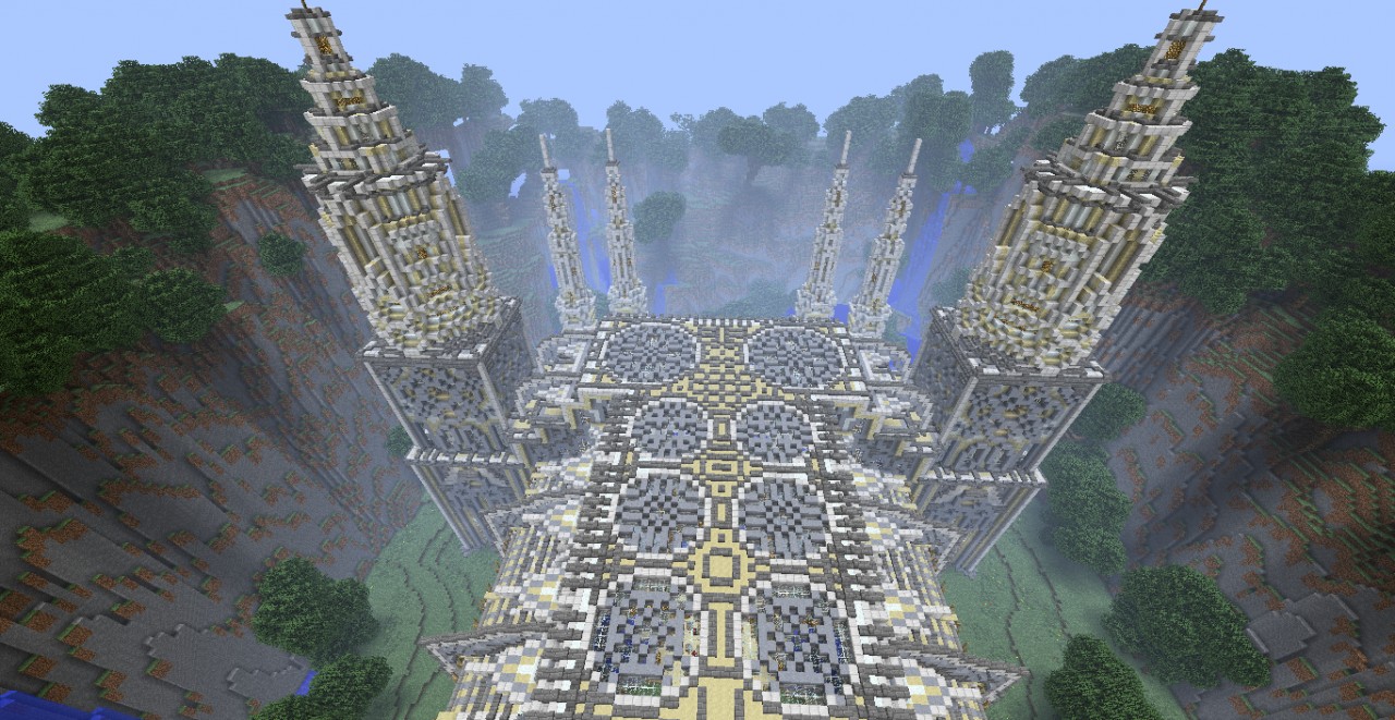 Cathedral of Satus (with schematic) Minecraft Map