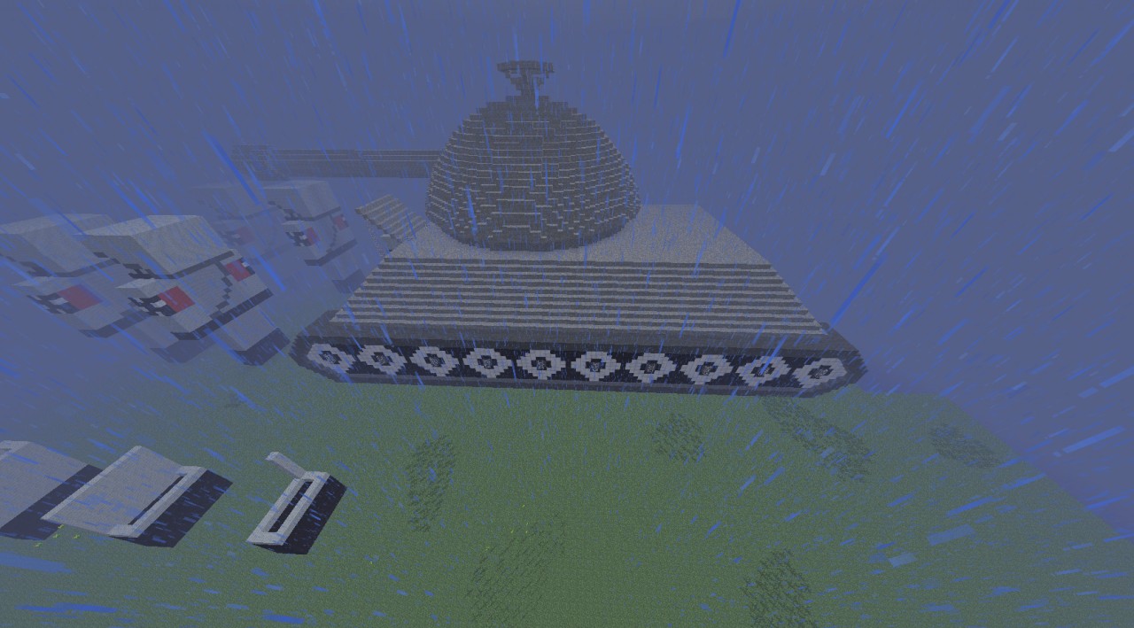 The Allemand army tank! Minecraft Map