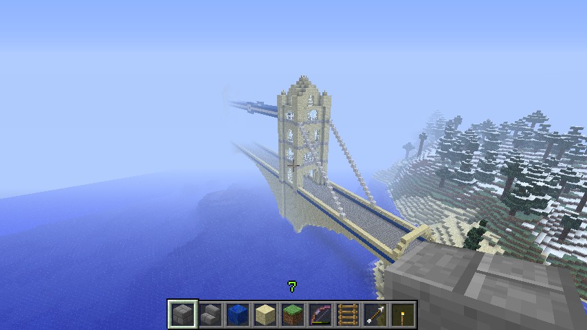 London Tower Bridge Minecraft Map