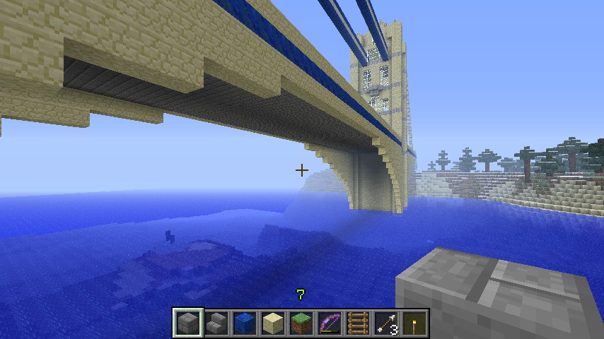 London Tower Bridge Minecraft Map