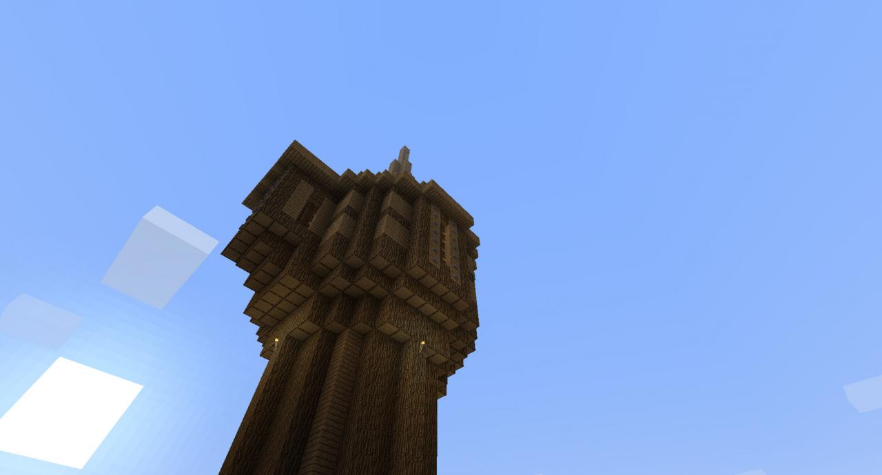 Simple Tower (Wooden) Minecraft Map