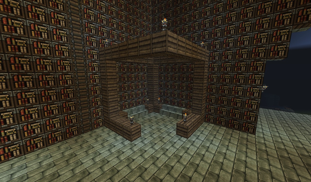 Library Minecraft Map