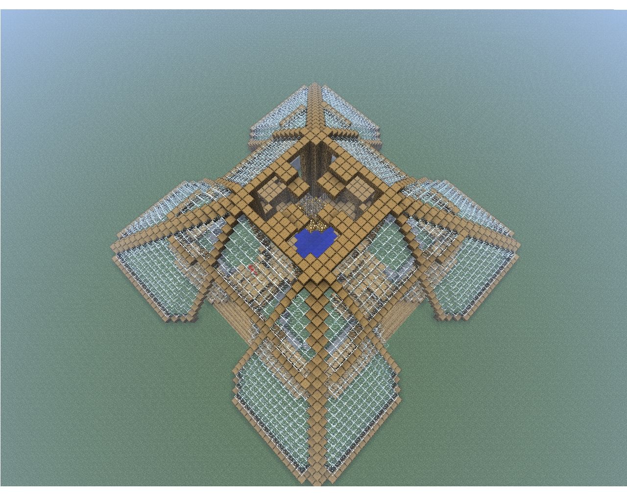 A decorate building Minecraft Map