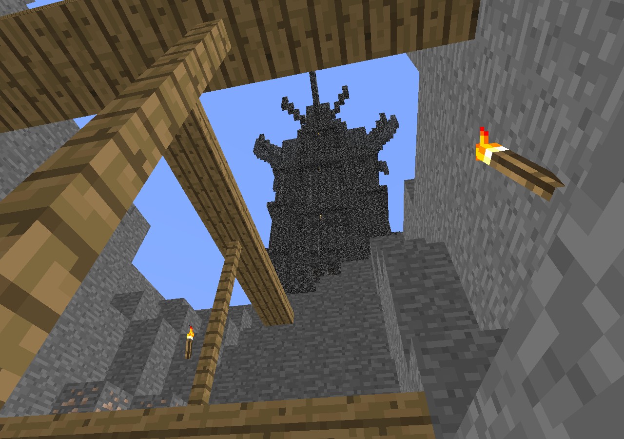 Isengard + Orthanc [The Lord of the Rings] Minecraft Map