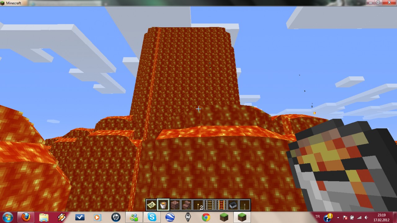 Lava World Minecraft Map