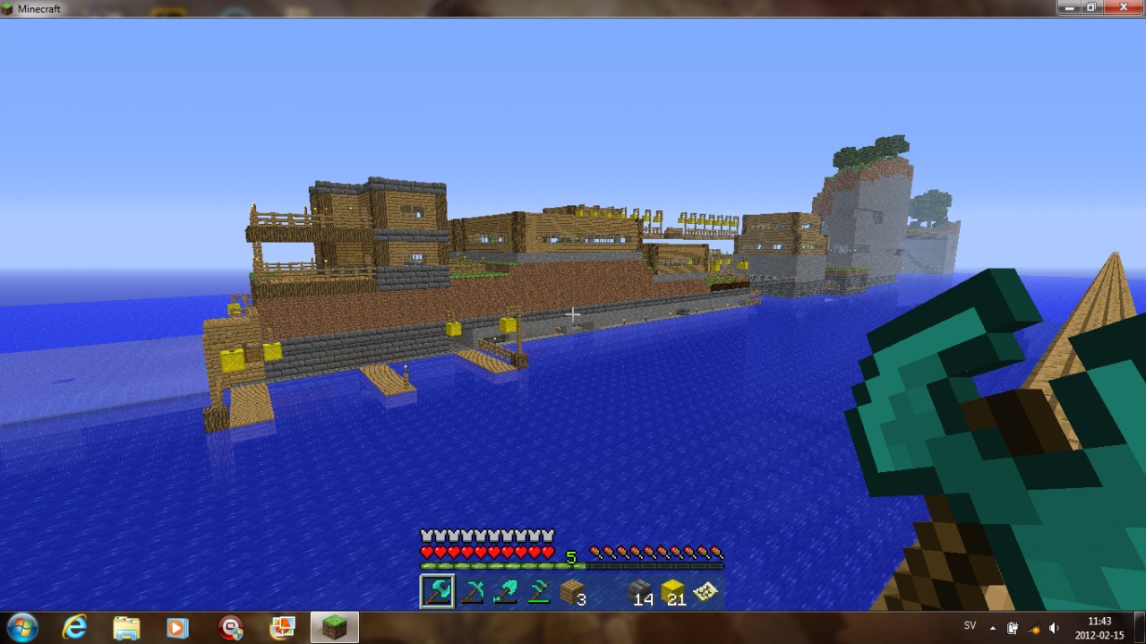 Alpha8708__Iron mounten and Beach Minecraft Map