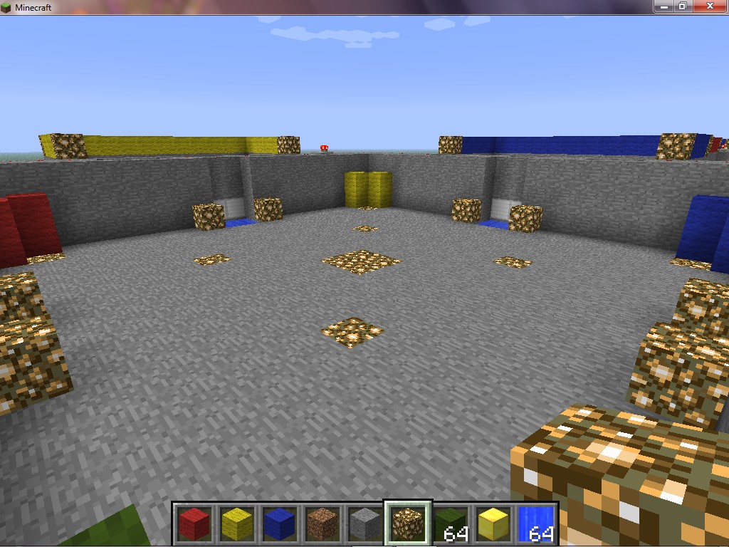 Clay soldiers mod BATTLE ARENA Minecraft Map