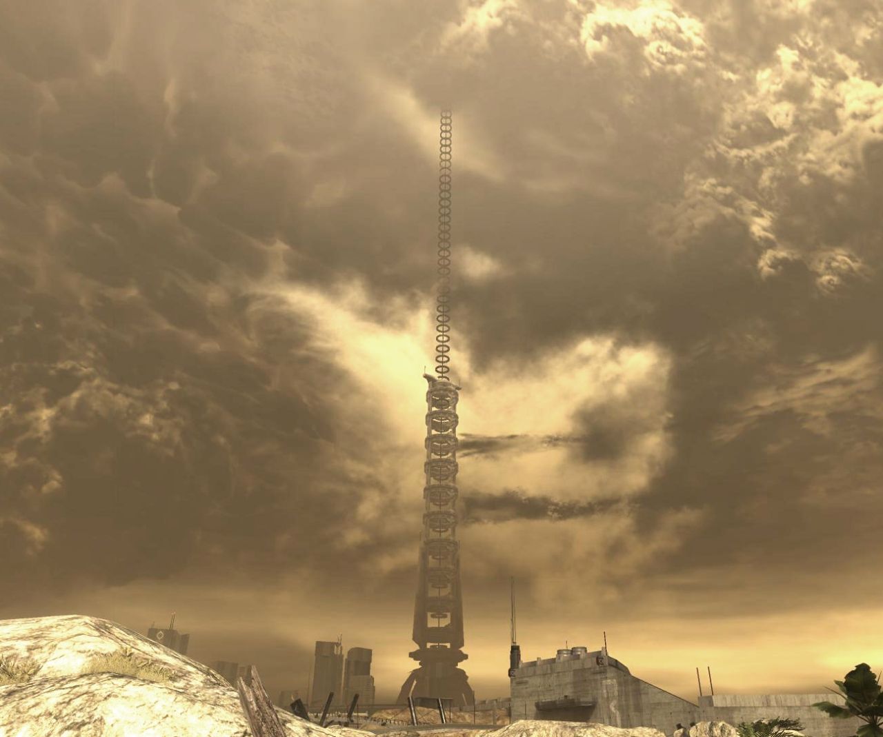 New Mombasa Orbital Elevator Minecraft Map