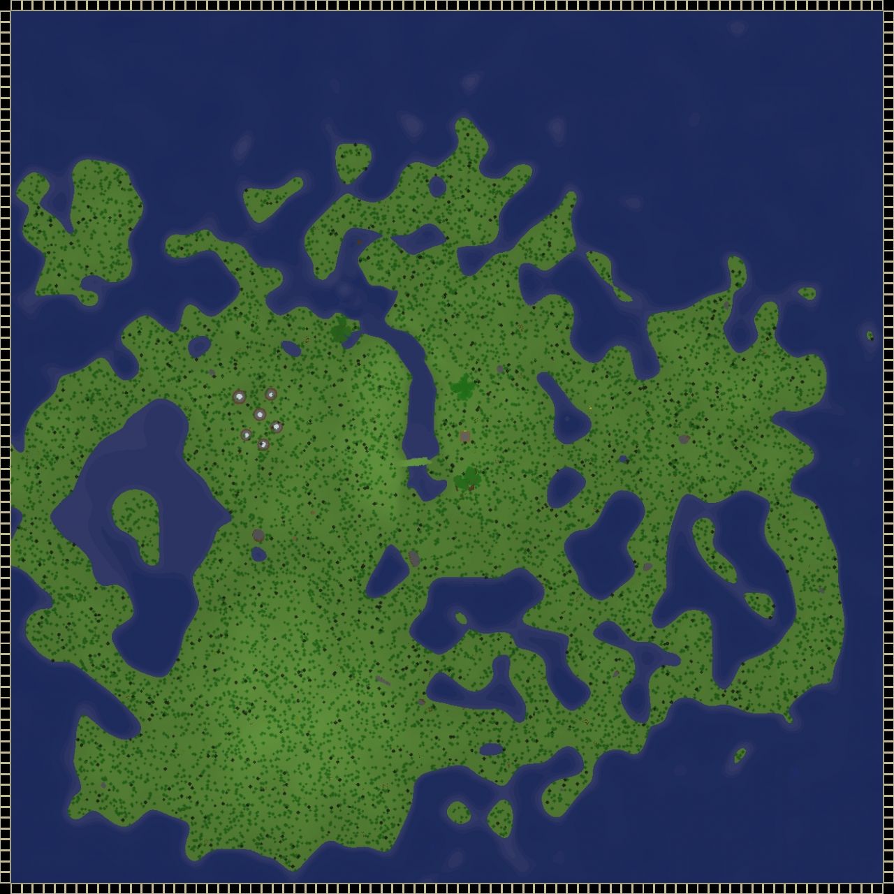 Gonolag State: Spawn House & Giant Trees Minecraft Map