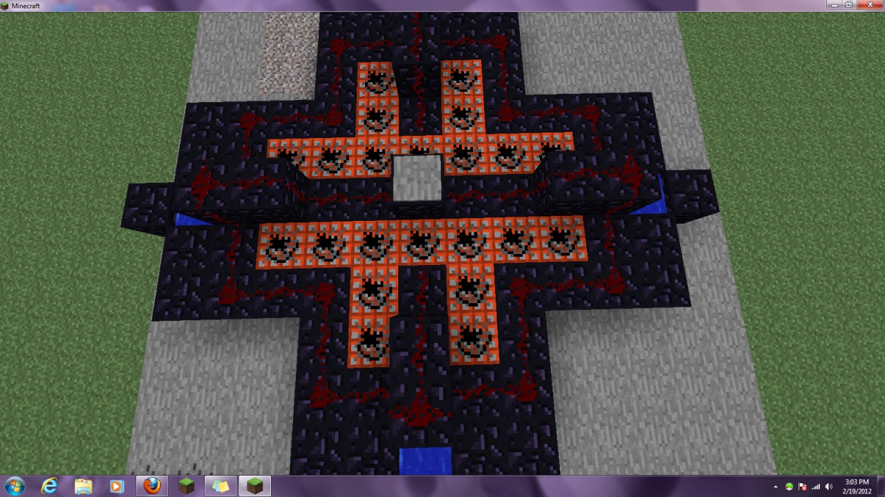 Human Cannon Minecraft Map