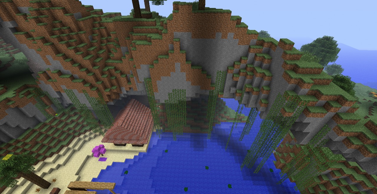 Island Resort for Steve Minecraft Map