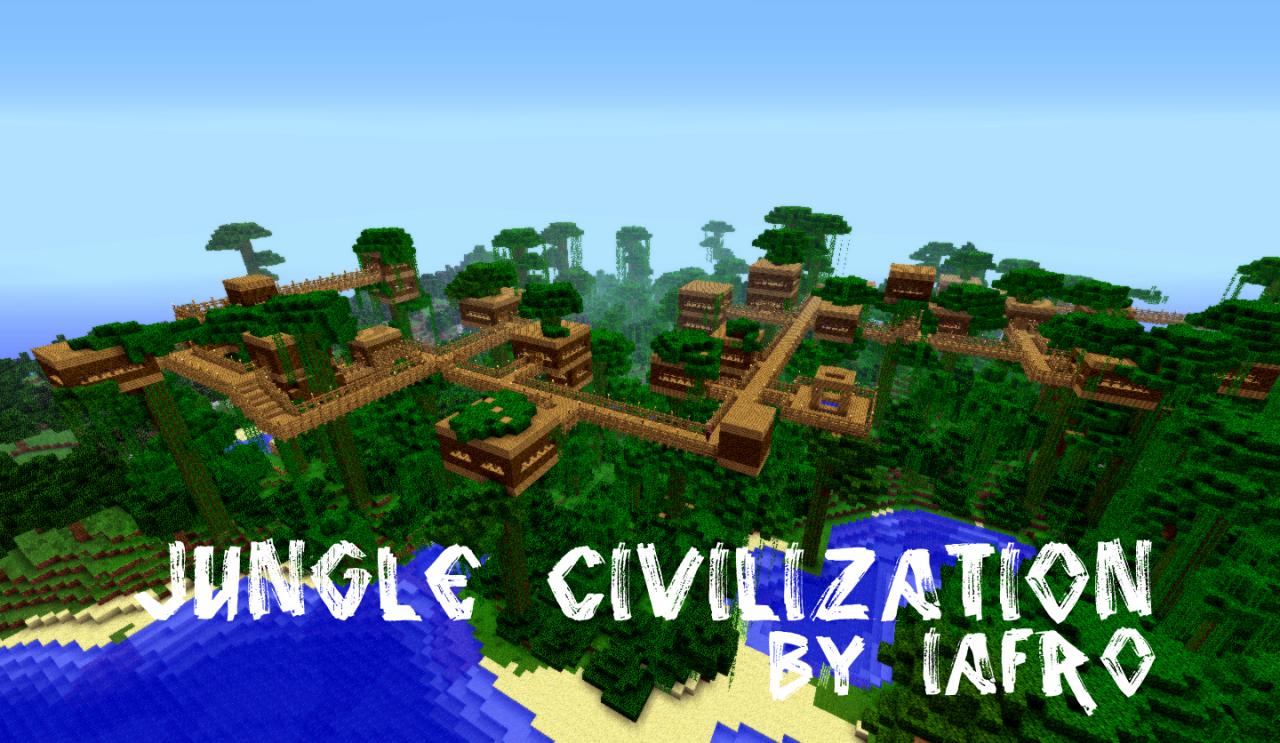 Jungle Civilization Map Minecraft Map