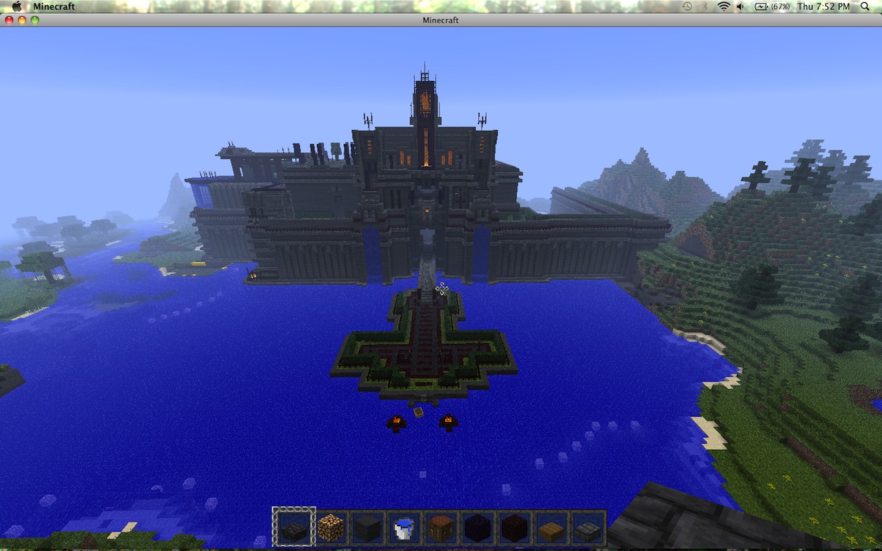 Large-scale architecture (Orthanc) Minecraft Map