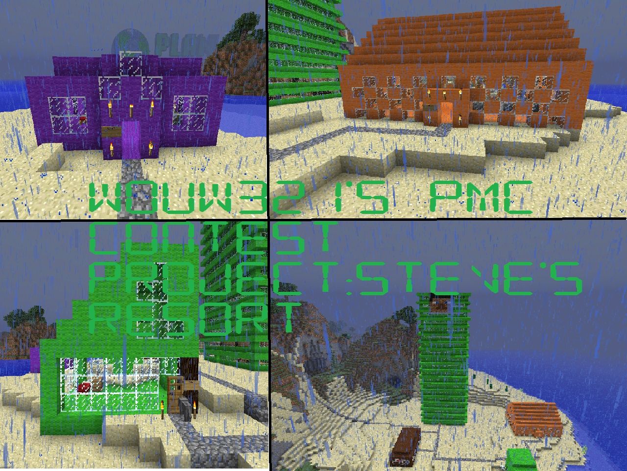 Awsome Modern resort (Contest) Minecraft Map